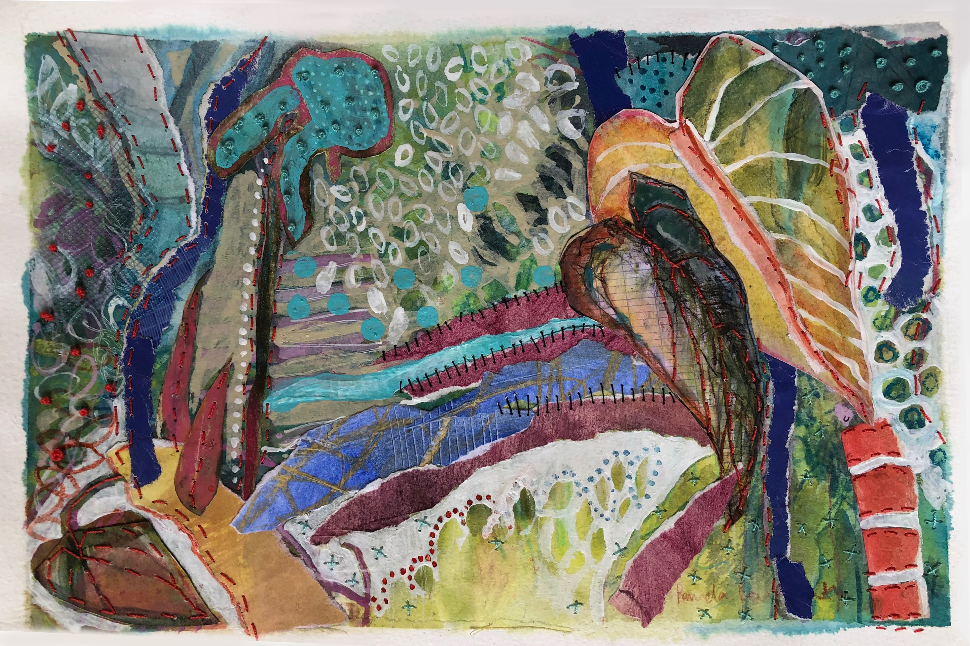 collage – pamela benporath artist